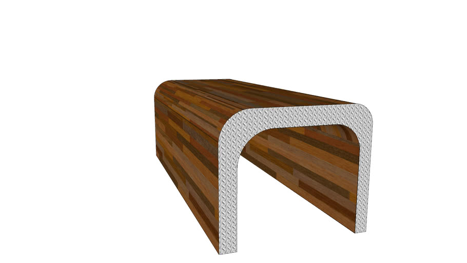 Modern bench | 3D Warehouse