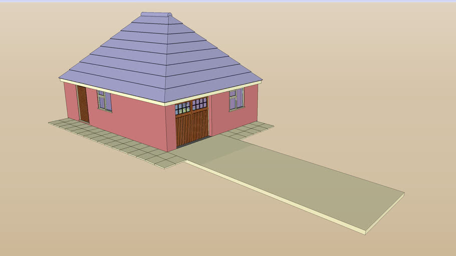 Single Garage (Large) | 3D Warehouse