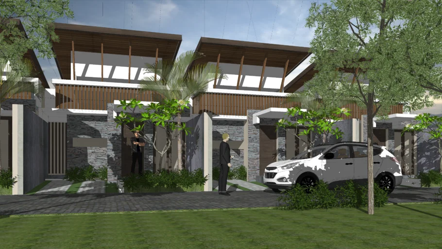 Konsep Rumah Tropis Tipe AWLIYA by aguscwid | 3D Warehouse