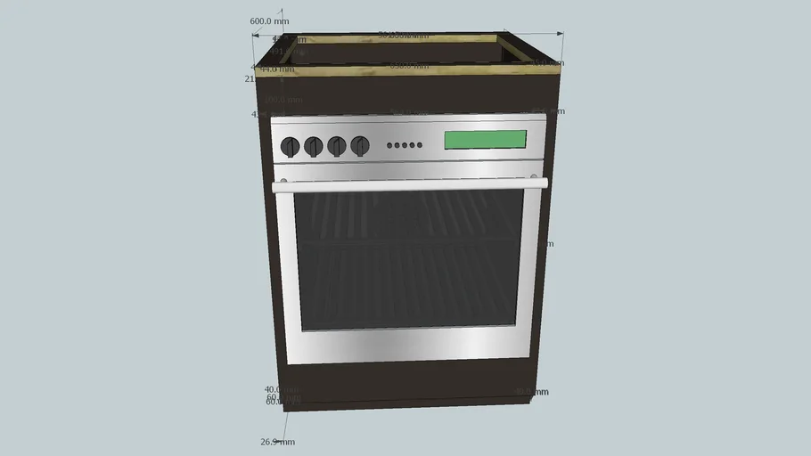 Kitchen counter 4 | 3D Warehouse