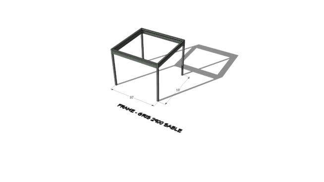 10X10 OPEN | 3D Warehouse