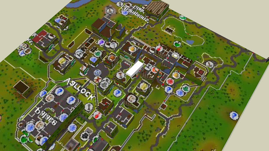 varrock map | 3D Warehouse