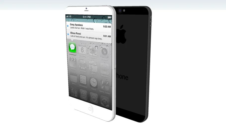 Apple iPhone 5s Concept | 3D Warehouse