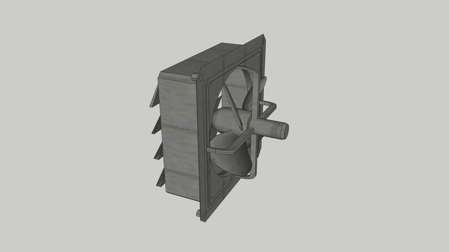 Exhaust Fan 60 x 60 | 3D Warehouse