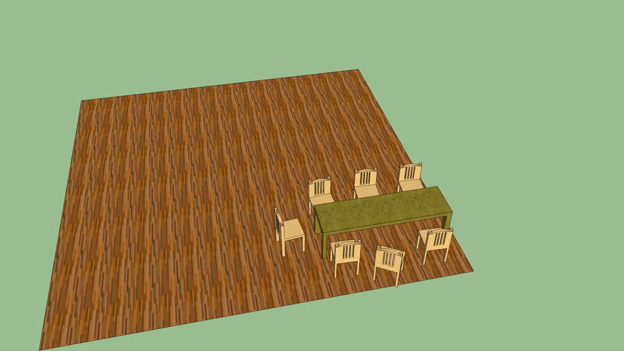 tables in room,stol stul | 3D Warehouse