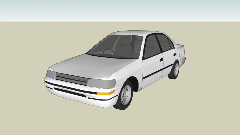 toyota corolla | 3D Warehouse