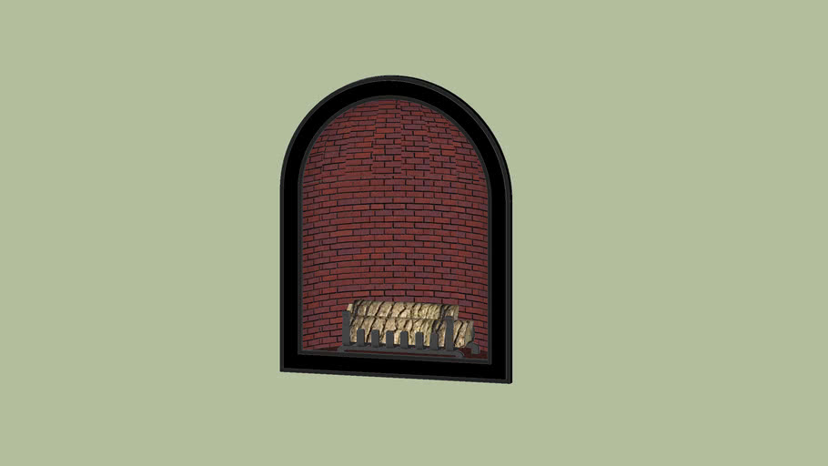 Mendota Chelsea M-27 Fireplace | 3D Warehouse