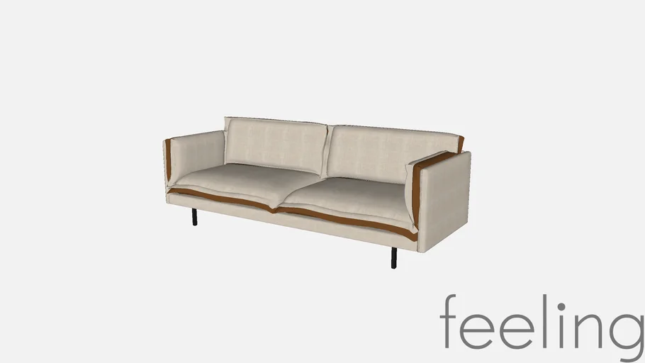 sofa_versa_2A_2B | 3D Warehouse