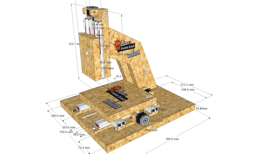 mini cnc | 3D Warehouse