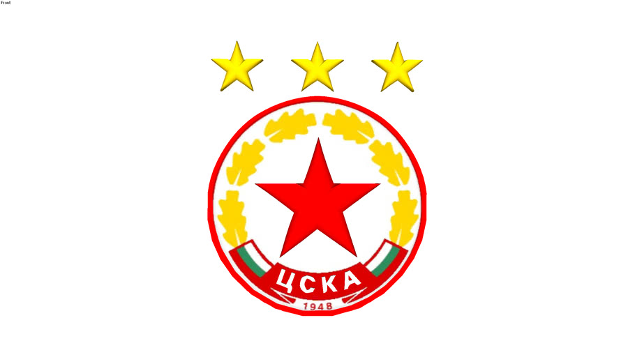 logo football PFC CSKA Sofia | 3D Warehouse