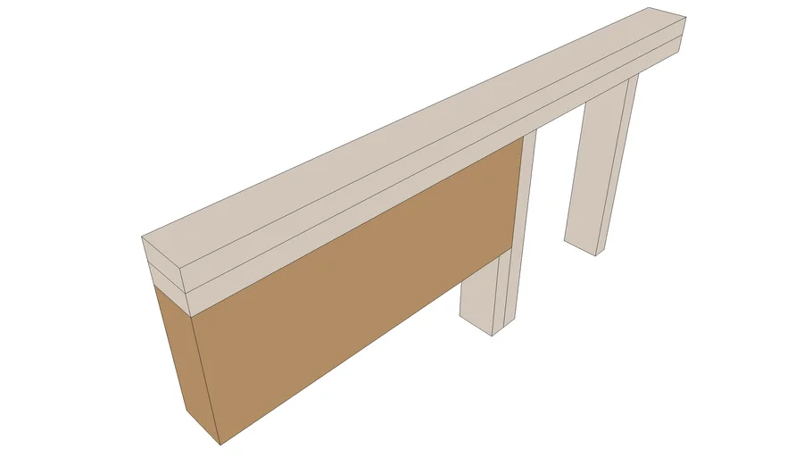 L7 Beam Installation Detail | 3D Warehouse