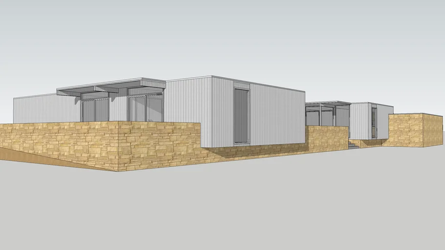 Mid-century Modern House | 3D Warehouse