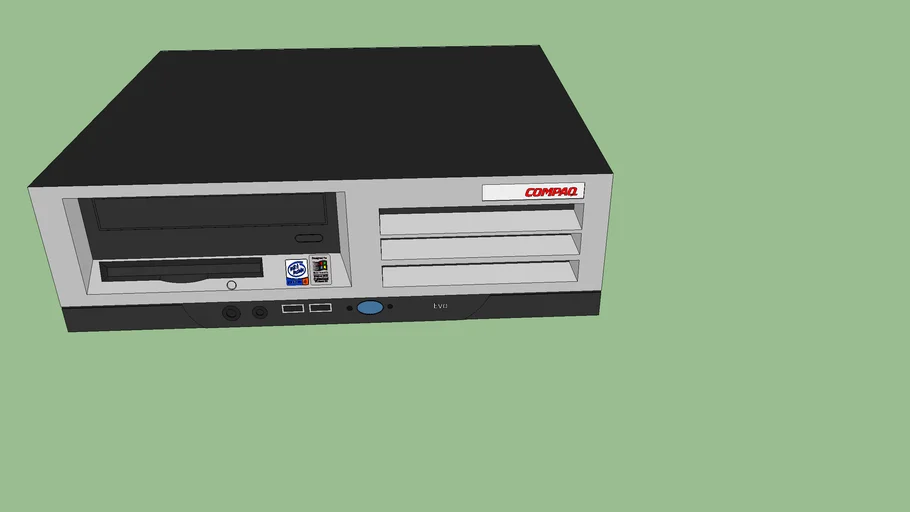 Compaq Evo D300-D500 SFF Computer | 3D Warehouse