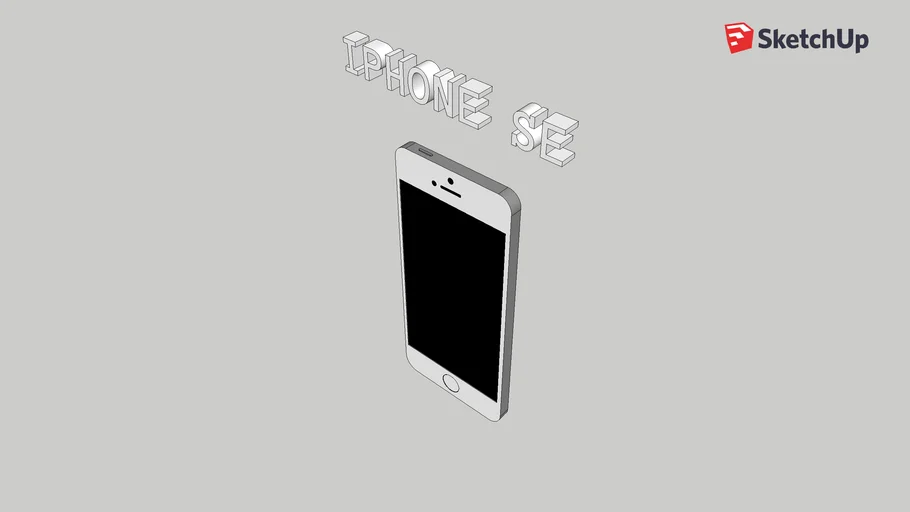 Iphone SE | 3D Warehouse
