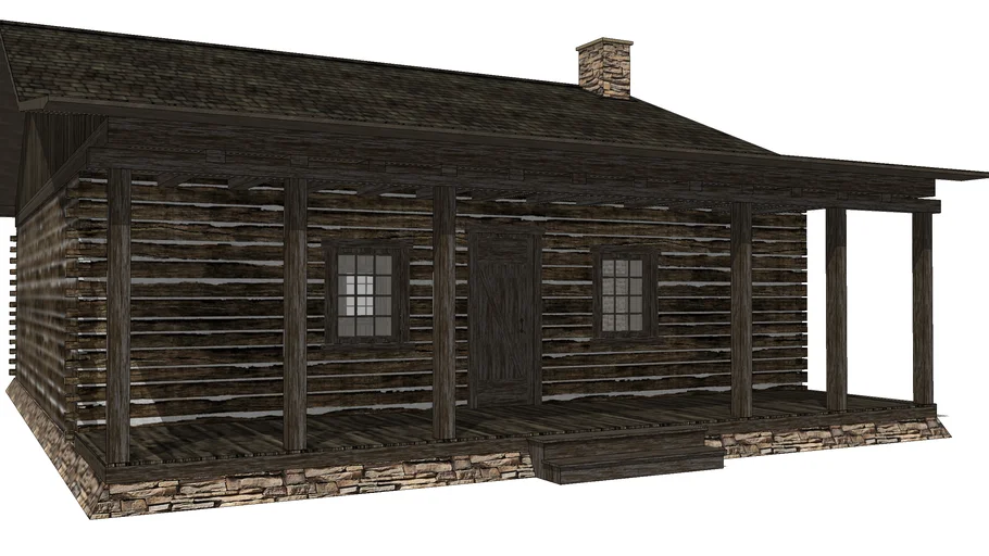 House, Rustic Cabin | 3D Warehouse