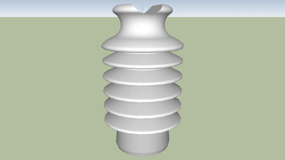 Insulator Post Ceramic | 3D Warehouse