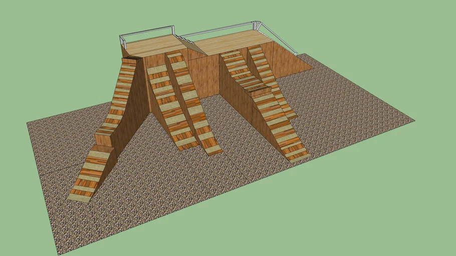 dirt jump platform | 3D Warehouse
