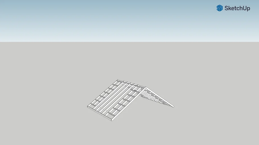 Brookwood Roof Framing | 3D Warehouse