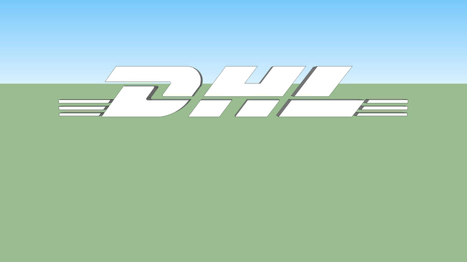 DHL LOGO 3D | 3D Warehouse
