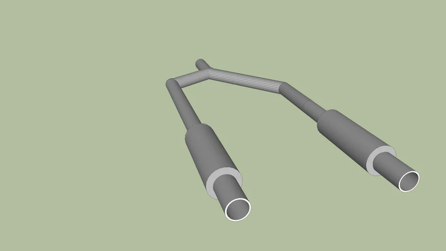 tuner exhaust | 3D Warehouse