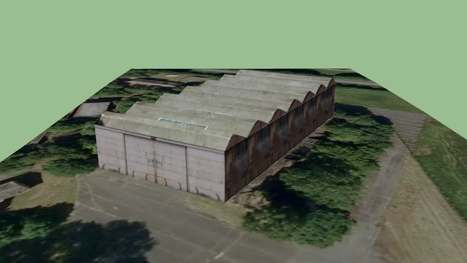 A Type Hangar, Bicester Airfield, Oxfordshire | 3D Warehouse