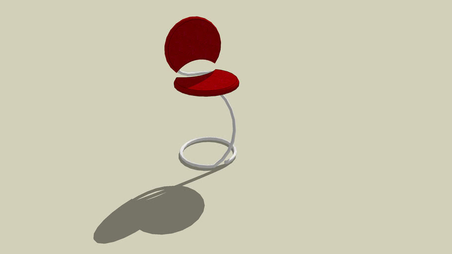 PH's 'slangestol' Snake Chair | 3D Warehouse