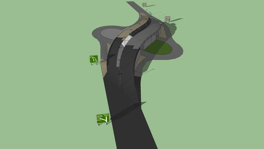 Jack Way Raised Junction | 3D Warehouse