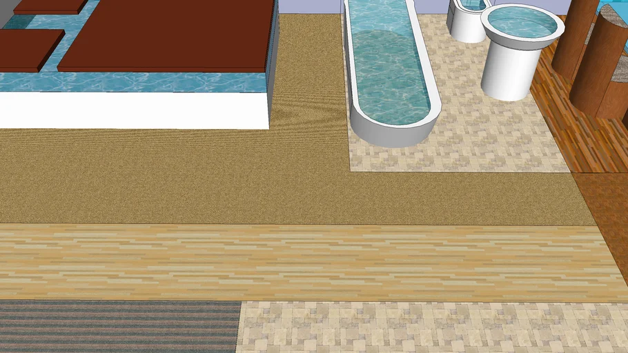 House with Horse Yard and Paddock | 3D Warehouse