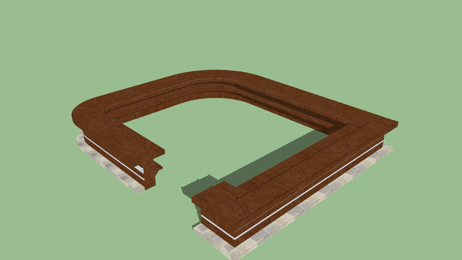 Wood and Stone Table | 3D Warehouse