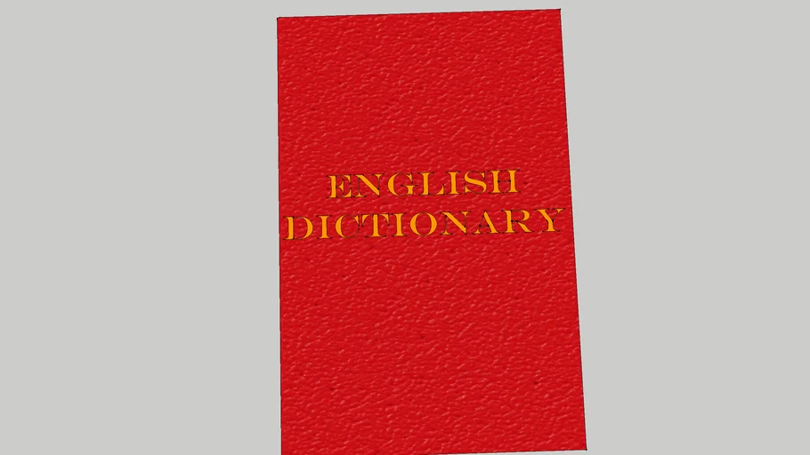 Dictionary | 3D Warehouse