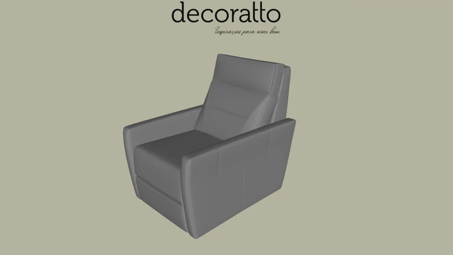 POLTRONA VIRGINIA DECORATTO - TB | 3D Warehouse