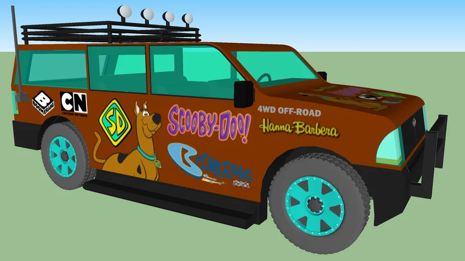 Scooby-Doo Scooby-Doo (Character) Car | 3D Warehouse