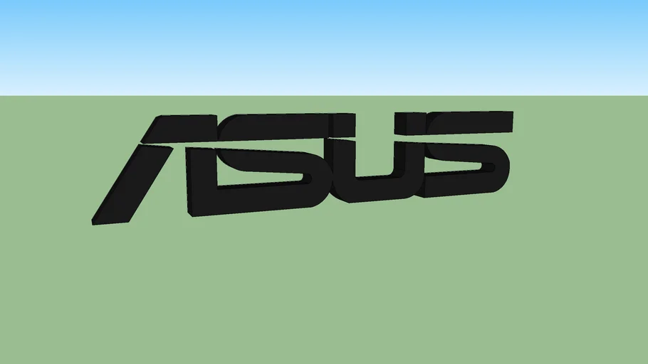 Logo ASUS 3D | 3D Warehouse