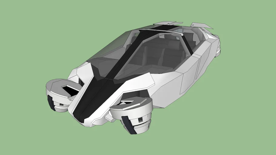 Gn Drive Flying Car one | 3D Warehouse