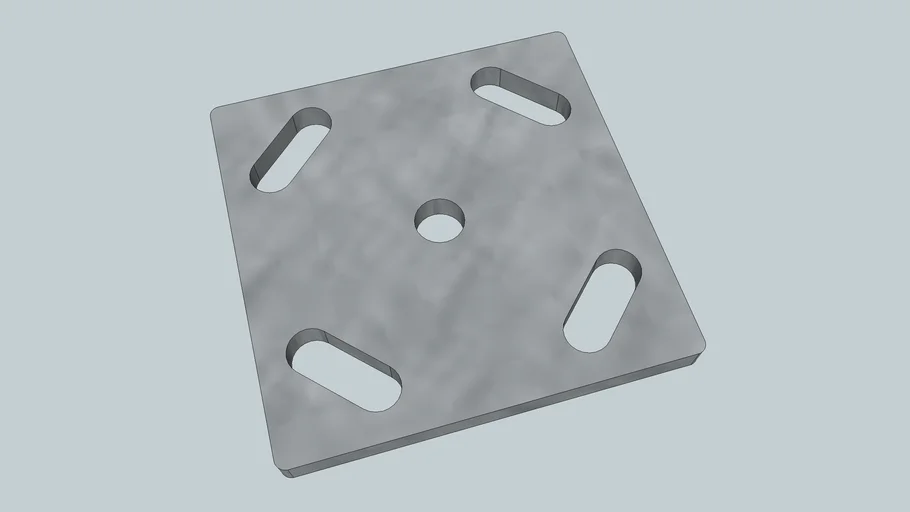 Spring Mount Plate | 3D Warehouse
