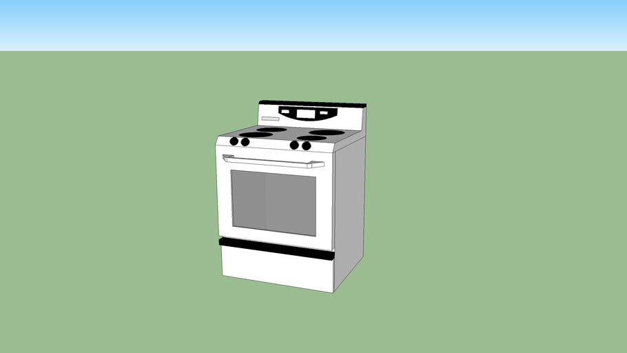 Generic oven stove | 3D Warehouse