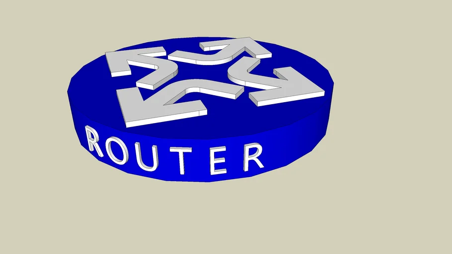 Network Router | 3D Warehouse