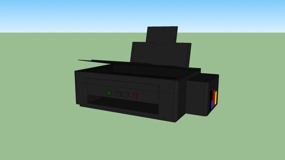 Printer Black | 3D Warehouse