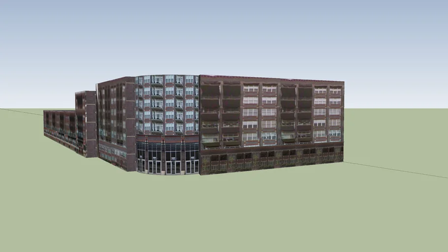 Edificio en Chicago, IL, dibujo pedro nel gomez | 3D Warehouse