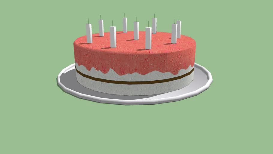 Birthday Cake | 3D Warehouse
