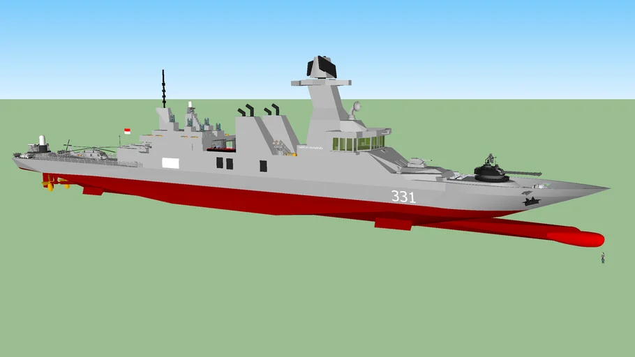 sigma class military ship | 3D Warehouse