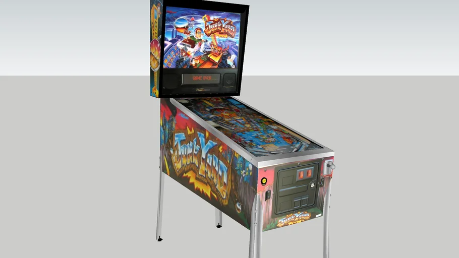 Junk Yard pinball machine | 3D Warehouse