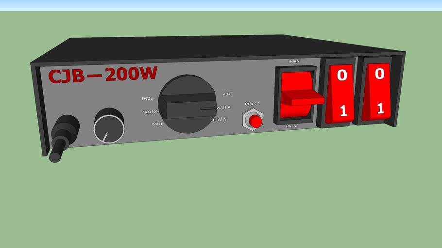 Siren CJB - 200W | 3D Warehouse