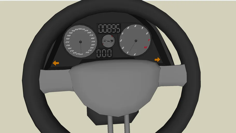 Tuning car instrumentation | 3D Warehouse