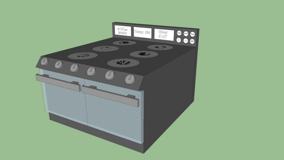 Oven/Stove | 3D Warehouse