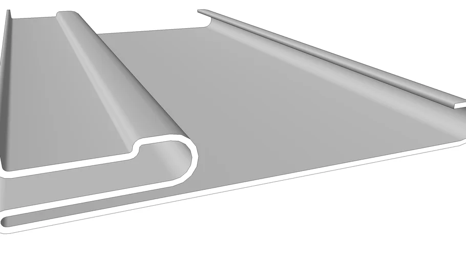 3D - 54709 3 1/2 in Snap On Lineal | 3D Warehouse