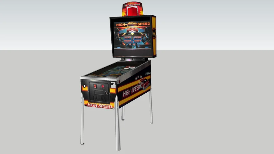 High Speed pinball game | 3D Warehouse