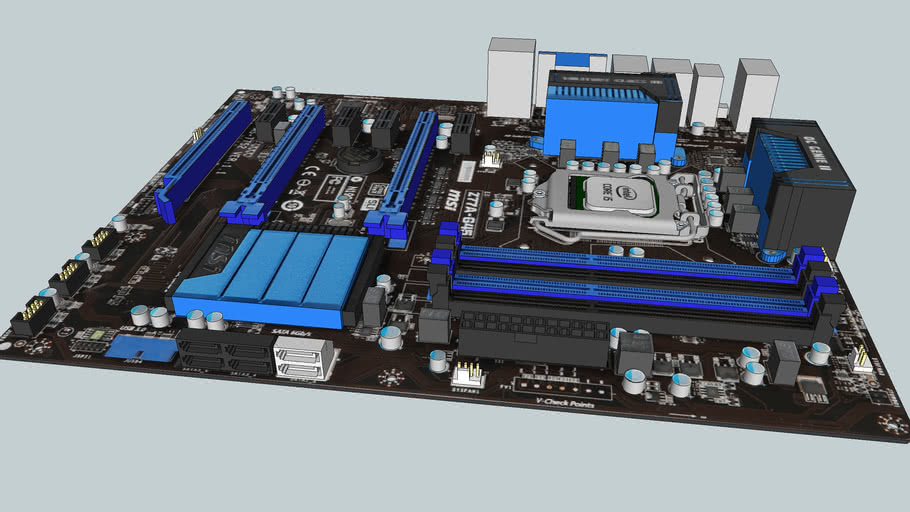 MSI Z77 G45 | 3D Warehouse