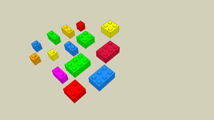 Lego Blocks | 3D Warehouse
