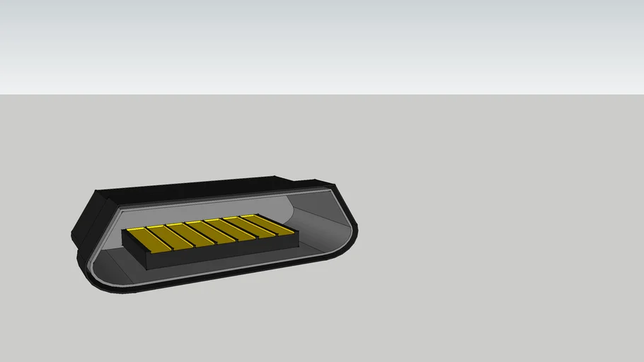 Micro USB Connector | 3D Warehouse